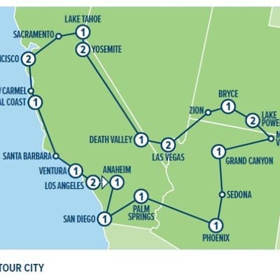 The Great West Self Drive from (any child or infant discount is already ...