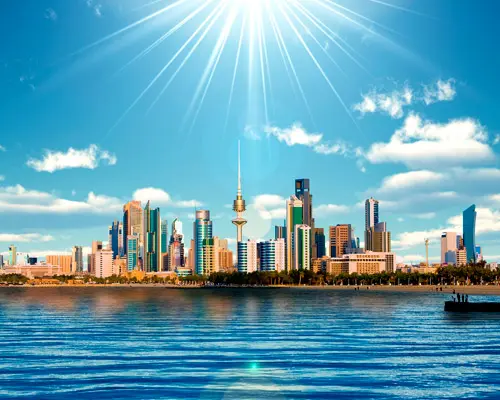 Travel compositor: Kuwait City